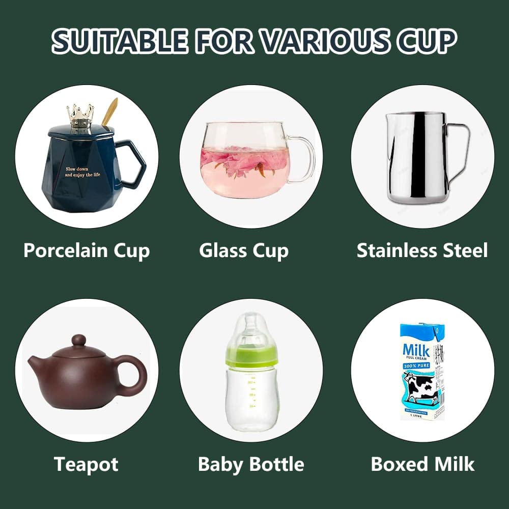 Coffee Warmer for Desk, with Mug Set. Cup Warmer Tea Warmer, Electric Beverage Warmer, Drink Warmer for Cocoa, Tea, Milk Gifts for Father's Day. Mr and Mrs Wedding Gift, Engagement Gift(White)