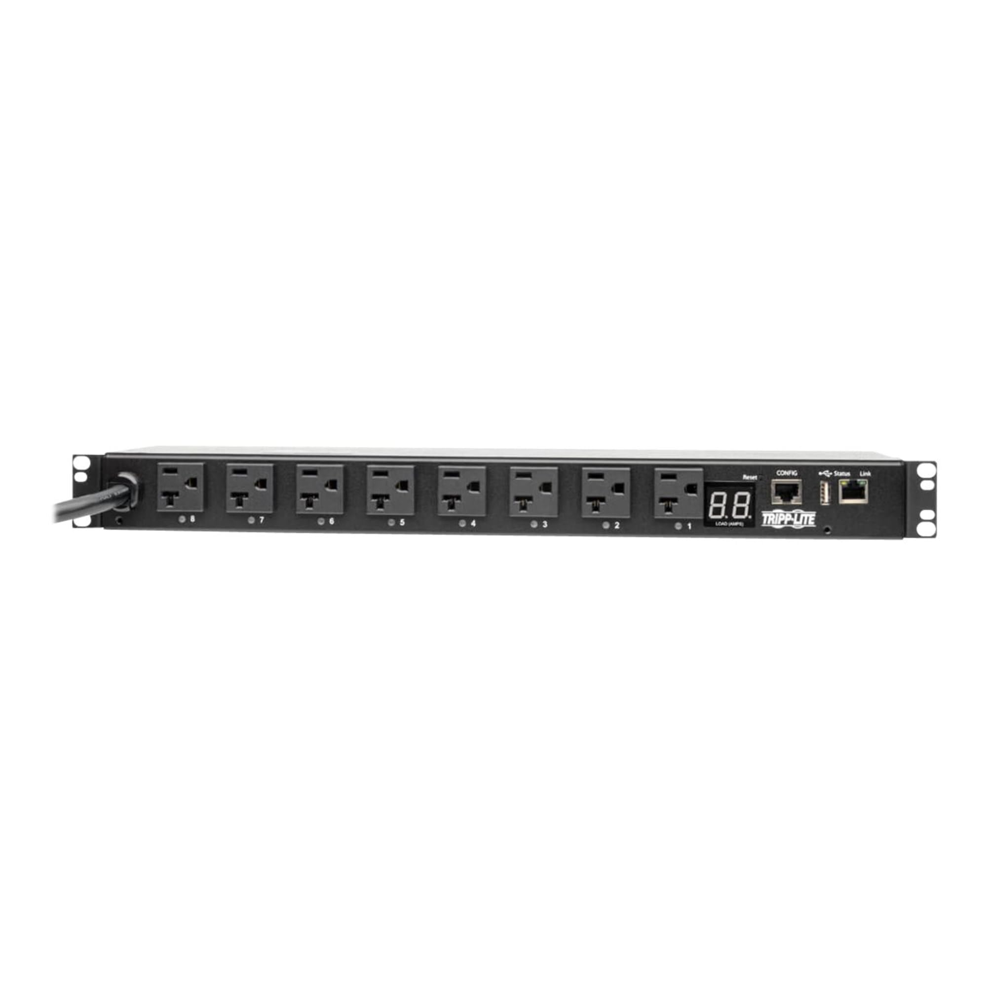 TRIPP LITE 1.9Kw Single-Phase Switched PDU Power Distribution Unit (PDUMH20NET2LX)