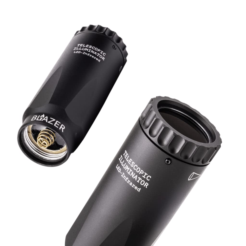 LED Infrared Illuminator Light Head (Focusable Optics - 4° to 25°) Fits Surefire M600DF/M640DF, Z-BOLT® 18650/18350 Light Bodies
