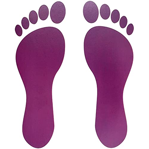 Kids Footprint Decal Stickers for Classroom Decor (32 Pairs)
