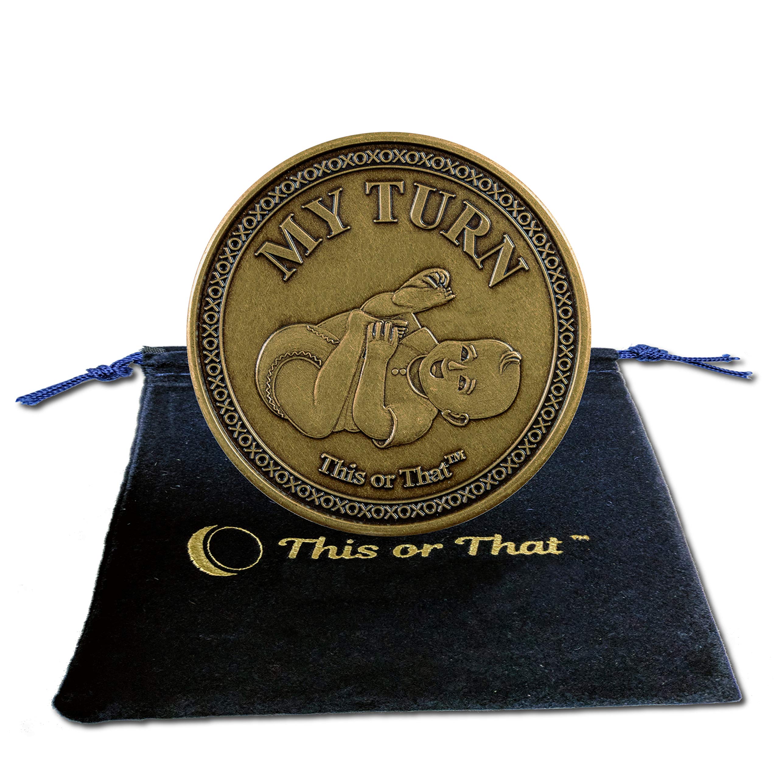 This or That Original Diaper Changing Decision Making Coin | Flip The Coin to See Who Changes Diaper β Unique for Expecting Parents or Fun Way to Celebrate Parenthood