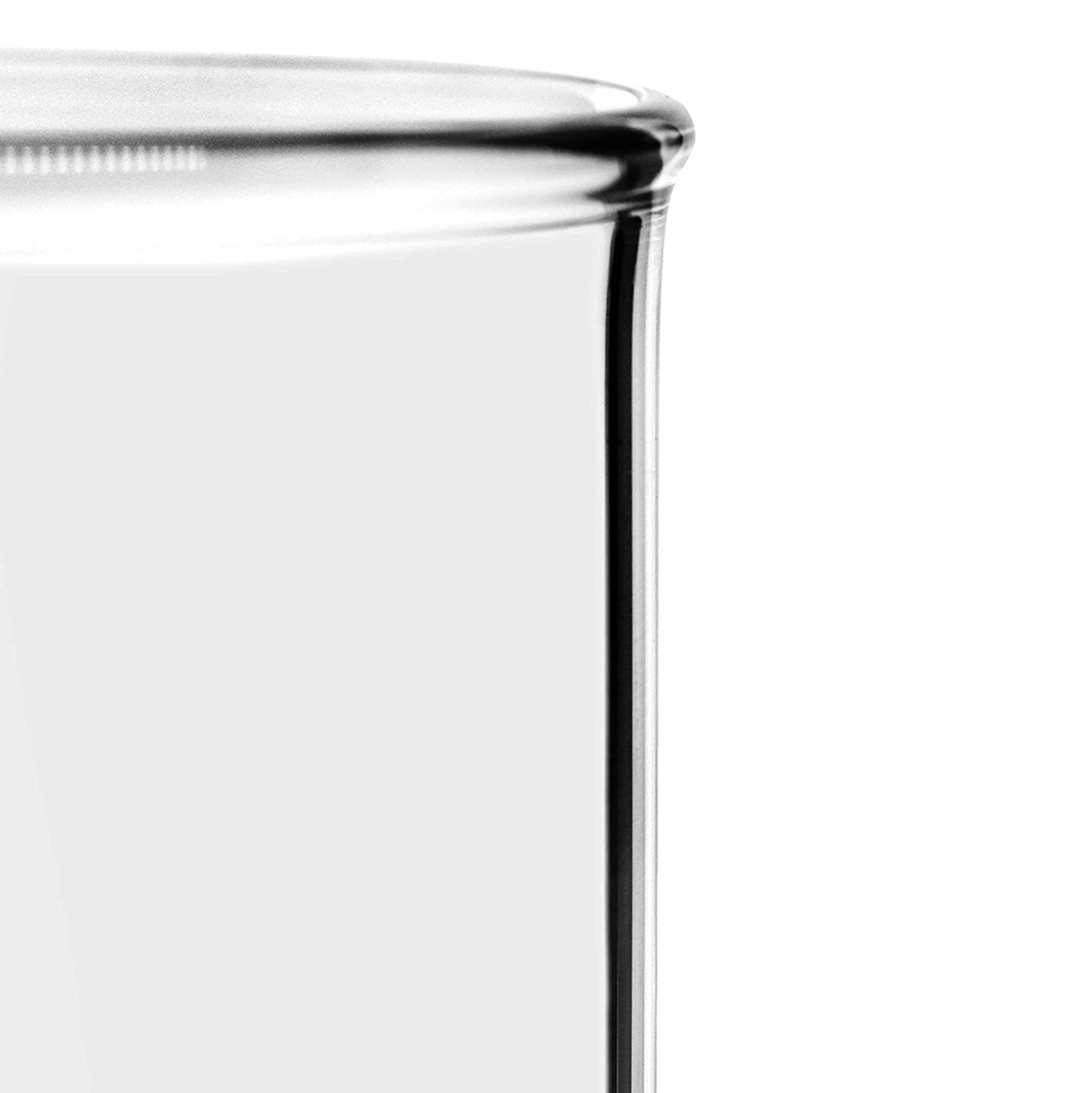 EISCO 12PK Beakers, 10ml - Griffin Style, Low Form with Spout Ungraduated Borosilicate 3.3 Glass- Eisco Labs