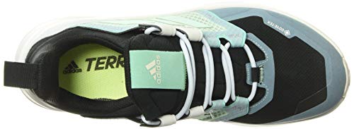 adidas Women's Terrex Trailmaker Gore-TEX Hiking Shoes, Core Black/Clear Mint/Acid Mint - 8.5