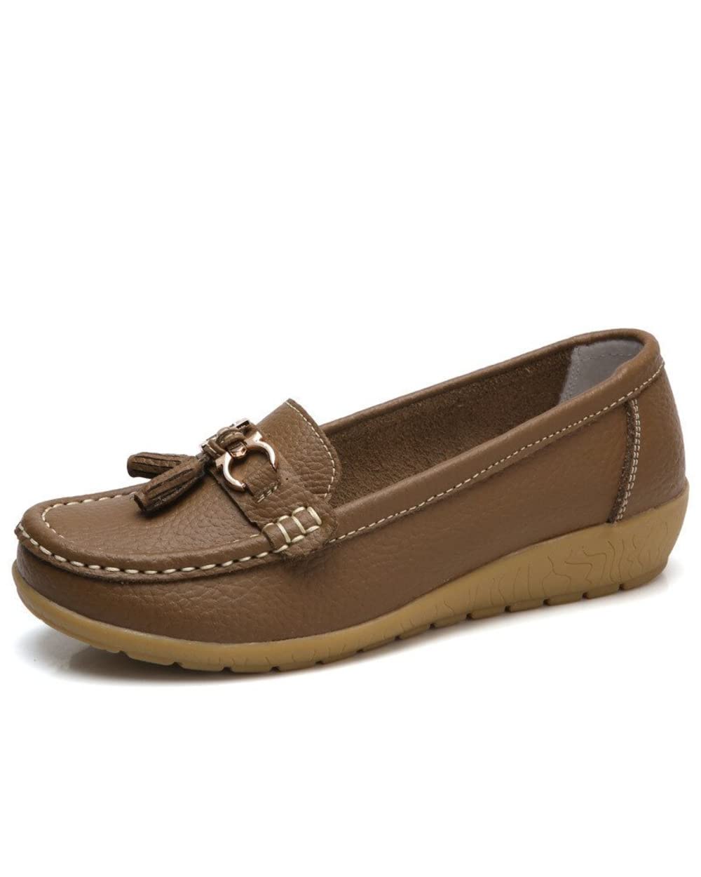Amazingeverything Orthopedic Sandals for Women, Pr Soles Recovery Arch Support Women's Breathable Moccasins Shoes 2022 Sandals with Arch Support for Women with Plantar Fasciitis, Brown