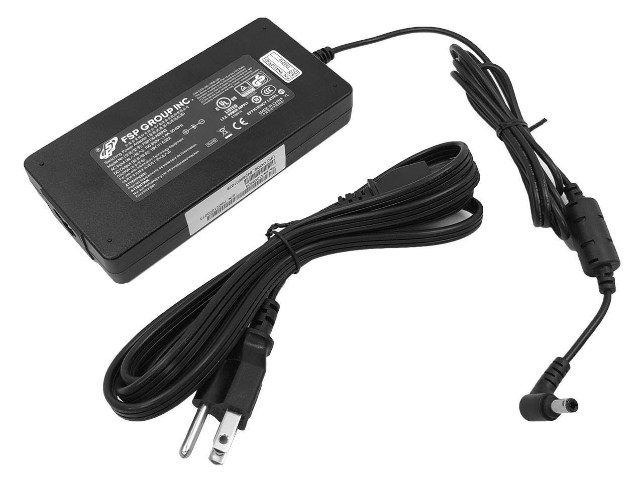 FSP 120W AC Power Adapter for Intel NUC Kit NUC6i7KYK Barebone Mini ITX PC Replacement for ADP-120RH D & FSP120-ABBN2-R (FSP120-ABBN3-R) Slim Brick (120W)
