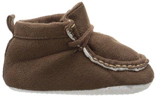 Luvable Friends Unisex Baby Crib Shoes, Brown Wallabee, 0-6 Months