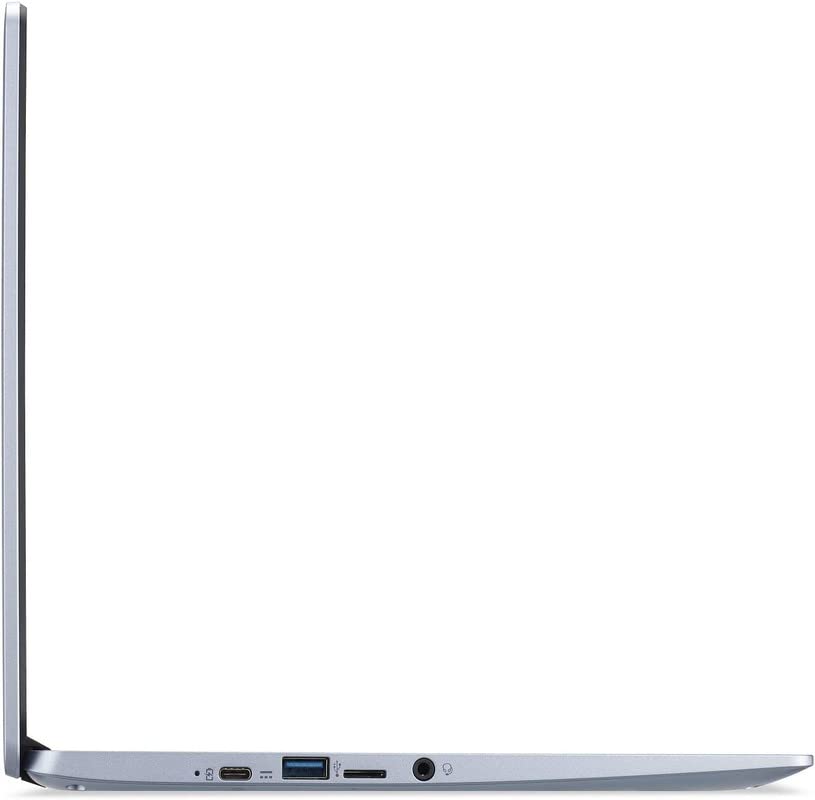acer Chromebook 314, 14" HD (1366x768) Touch Laptop, Intel Celeron N4000 Processor up to 1.10 GHz, 4GB DDR4 RAM, 64GB SSD, Webcam, Bluetooth, WiFi, Chrome OS, Silver, EAT Mouse Pad
