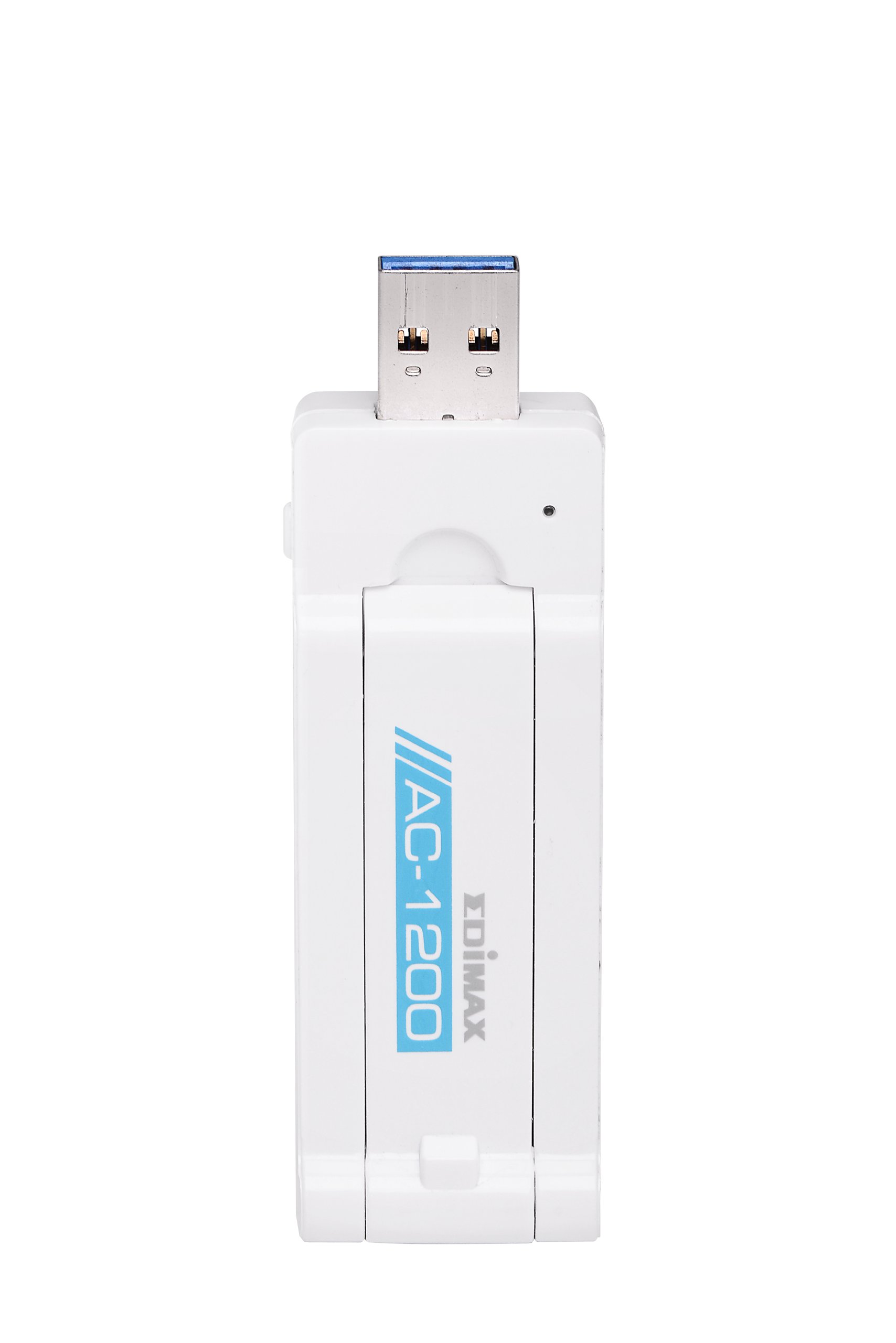 EDiMAX Wi-Fi 5 802.11ac AC1200, Dual-Band 2.4/5GHz Adapter for PC, Wireless AC USB 3.0 Adapter Dongle w/ Foldaway Antenna, Up to 867Mbps Fast Transfer, Win11 Plug-n-Play, Mac OS, Linux, EW-7822UAC