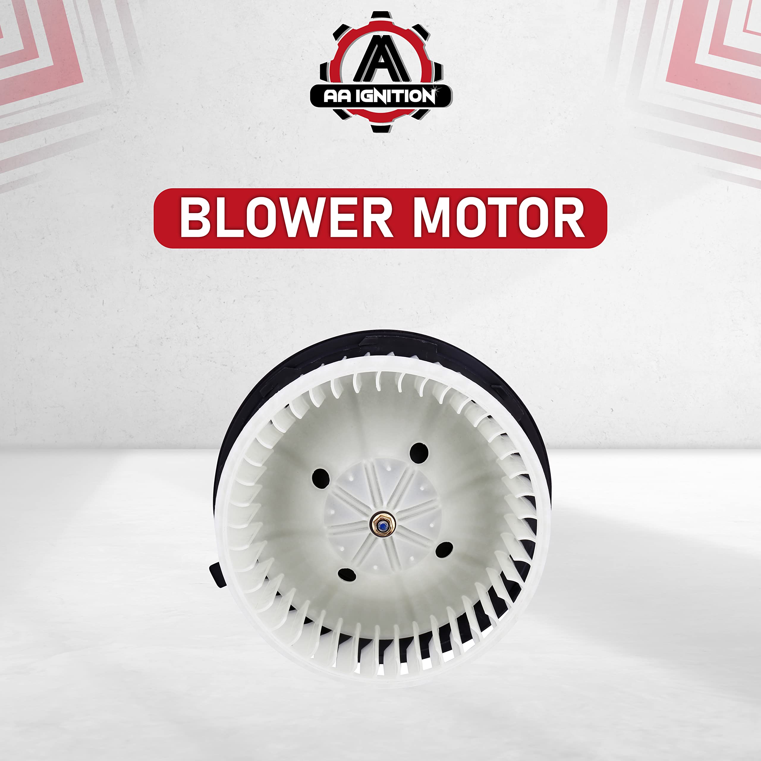 AA Ignition AC Blower Motor with Fan - Replaces 700191, 75748, 89019320, 89019301 - Compatible with Chevy, GMC & Cadilalc Vehicles - Silverado, Suburban, Avalanche, Sierra, Yukon, Yukon XL 1500, 2500