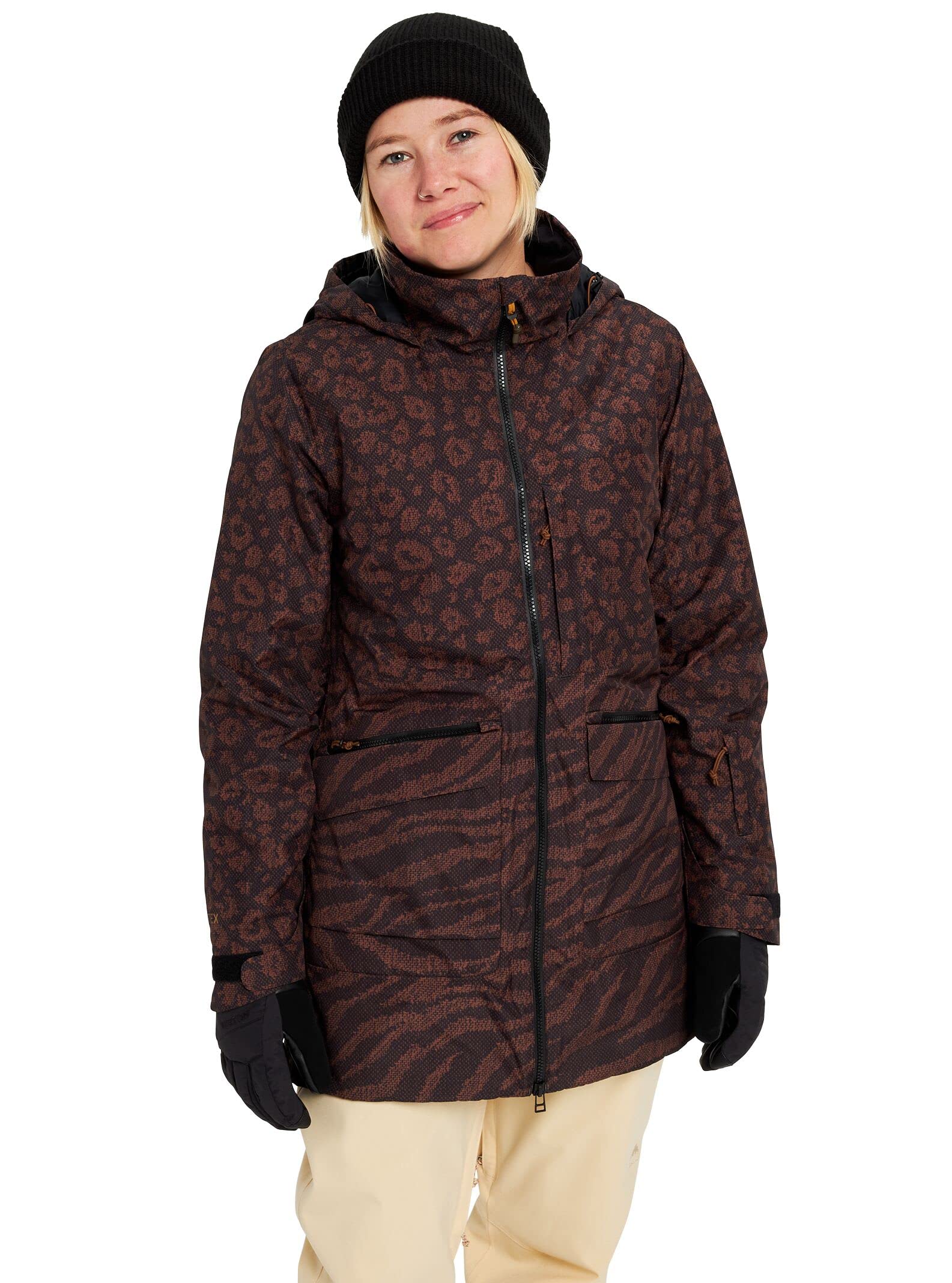 Burton Women's Standard Gore-TEX Treeline Jacket, Animal Mashup, Medium