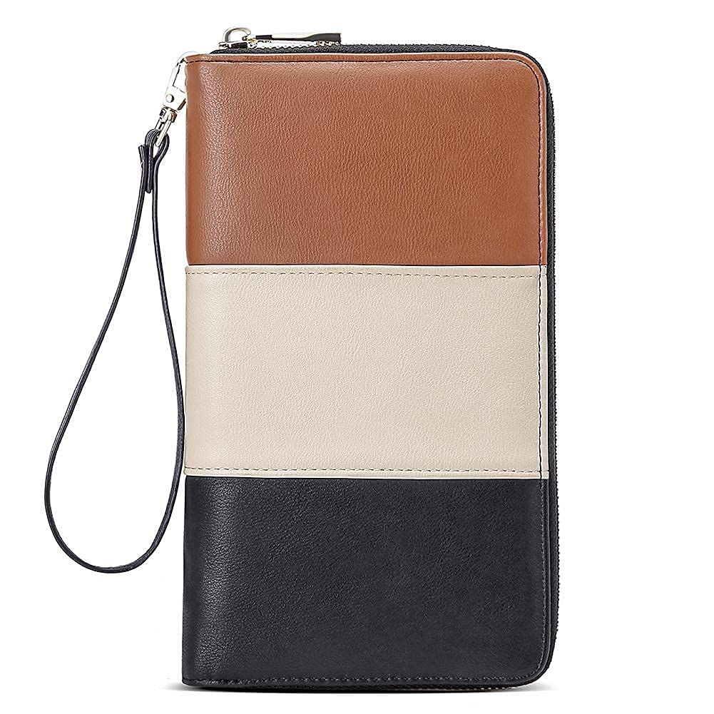 CLUCI Womens Backpack Purse Leather + Women Wallet