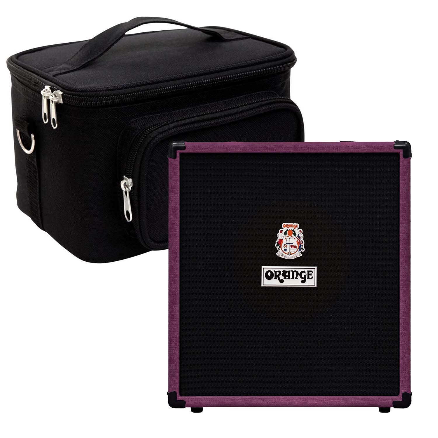 Clutch Orange Crush Bass 50 Glenn Hughes Limited Edition, Orange Amplifiers Micro Series Amp Bag Bundle