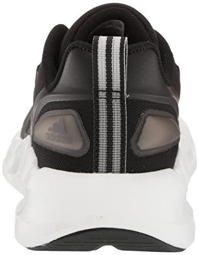 adidas Women's Ventice Climacool Running Shoe, Carbon/Black/White, 8