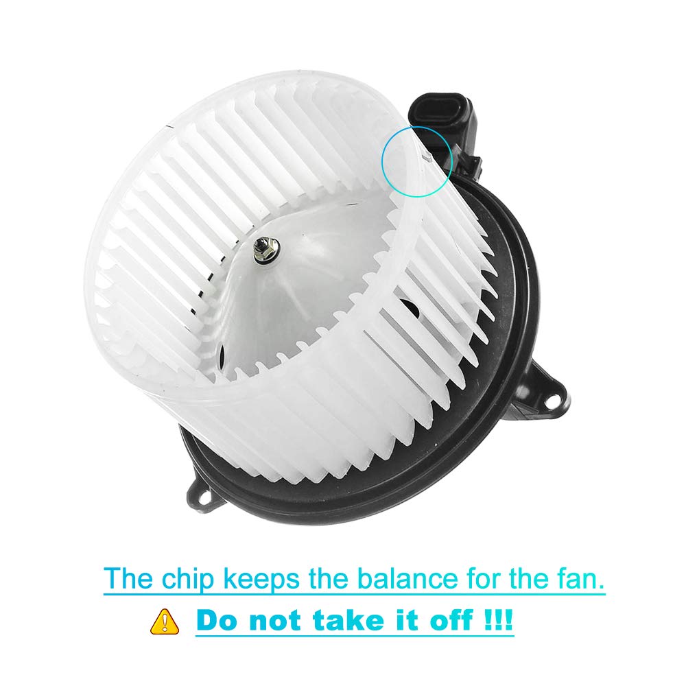 AC Heater Blower Motor for 2009-2017 Ford Expedition 2009-2014 Ford F150 2009-2017 Lincoln Navigator Replaces # 700237 AL1Z19805A 75873