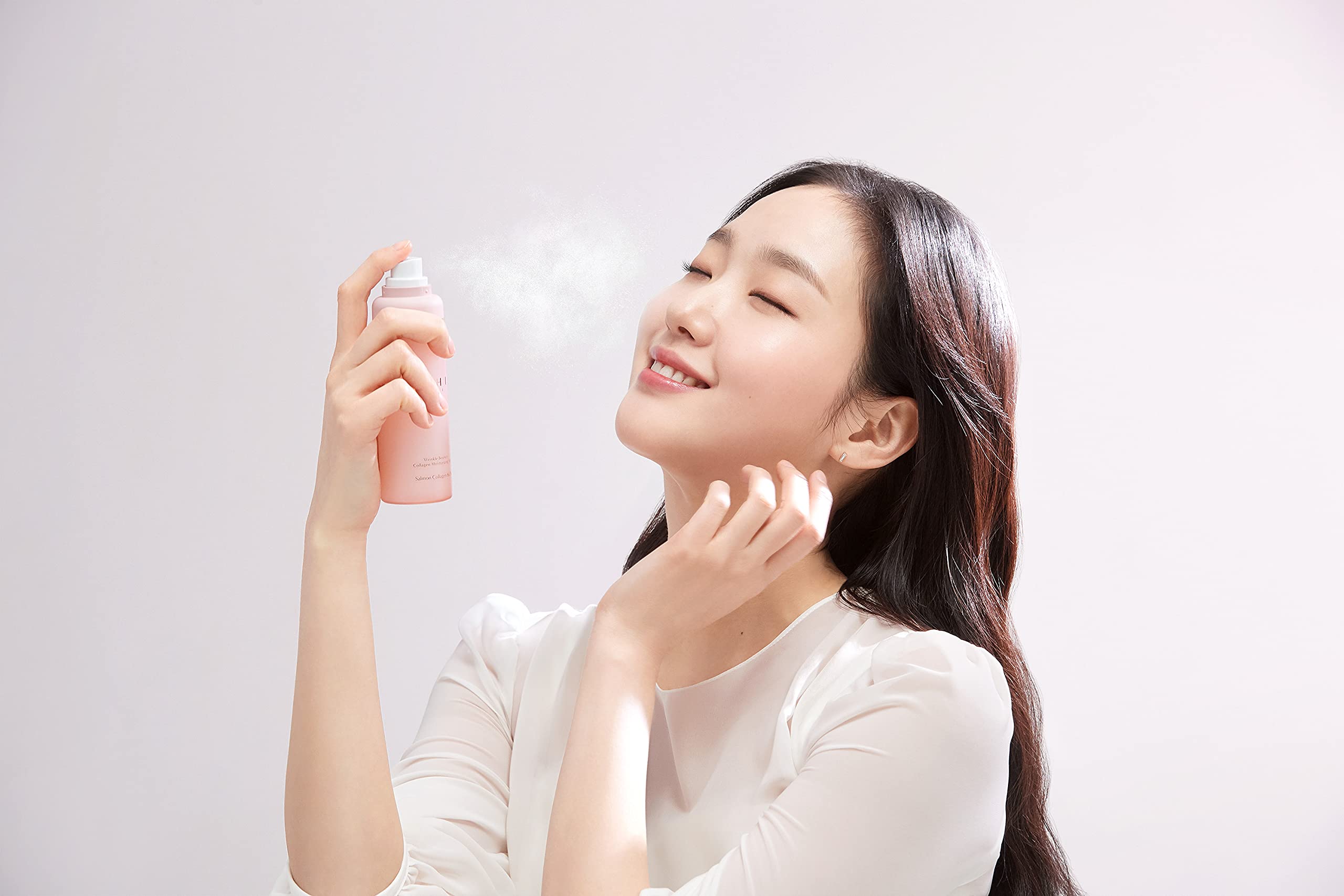 KAHI SEOUL Wrinkle Collagen Moisturizing Mist, 86.5% Salmon Collagen 100ml