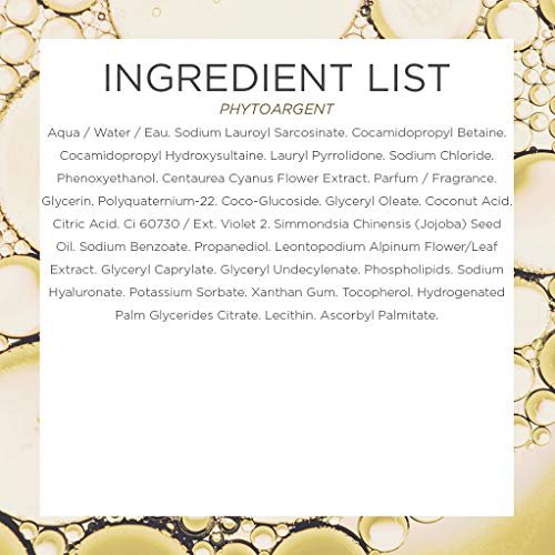 PHYTO, Phytoargent No Yellow Shampoo, 8.45 Fl Oz (Pack of 1)