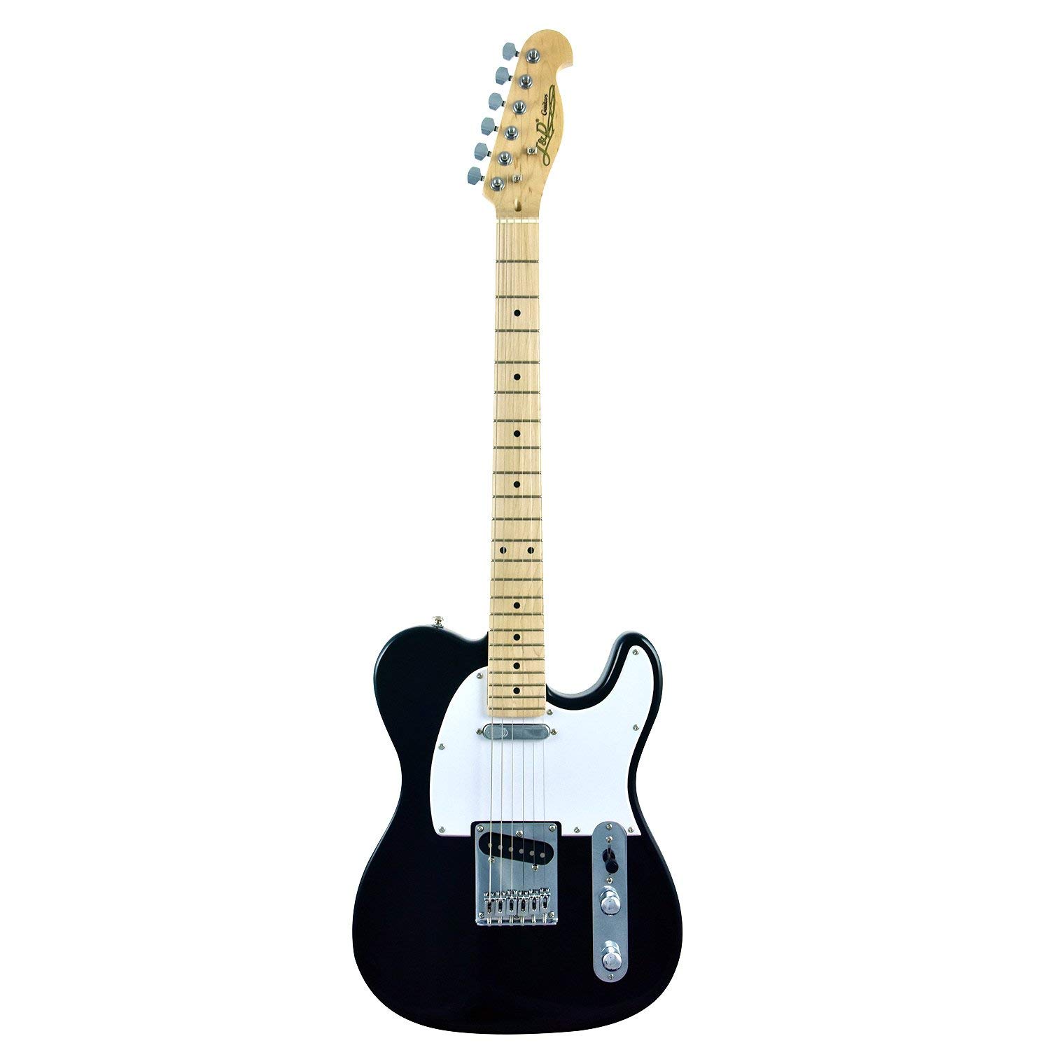 CNZ Audio Thinline TL Electric Guitar - Left Handed - Butterscotch Blonde Finish, Semi-Hollow Body, Amber Maple Gloss Neck and Fingerboard
