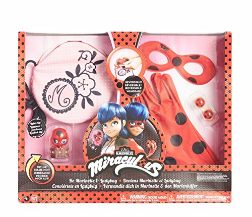 Bandai – 39780 – Miraculous Fancy Dress Set, One size – Red