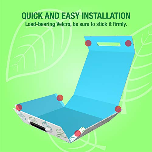 Buyfunny01 Switch Storage Box Magic Stick DIY Assembly Storage Case Host Protection Professional for Switch,49.5x35x5cm,White