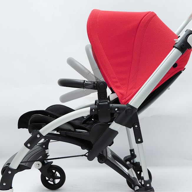 Stroller Handlebar Console Adjustable Armrest Bumper Bar Compatible with Bugaboo Bee 3 Bee 5 Bee 6 Baby Strollers (Oxford Fabric)