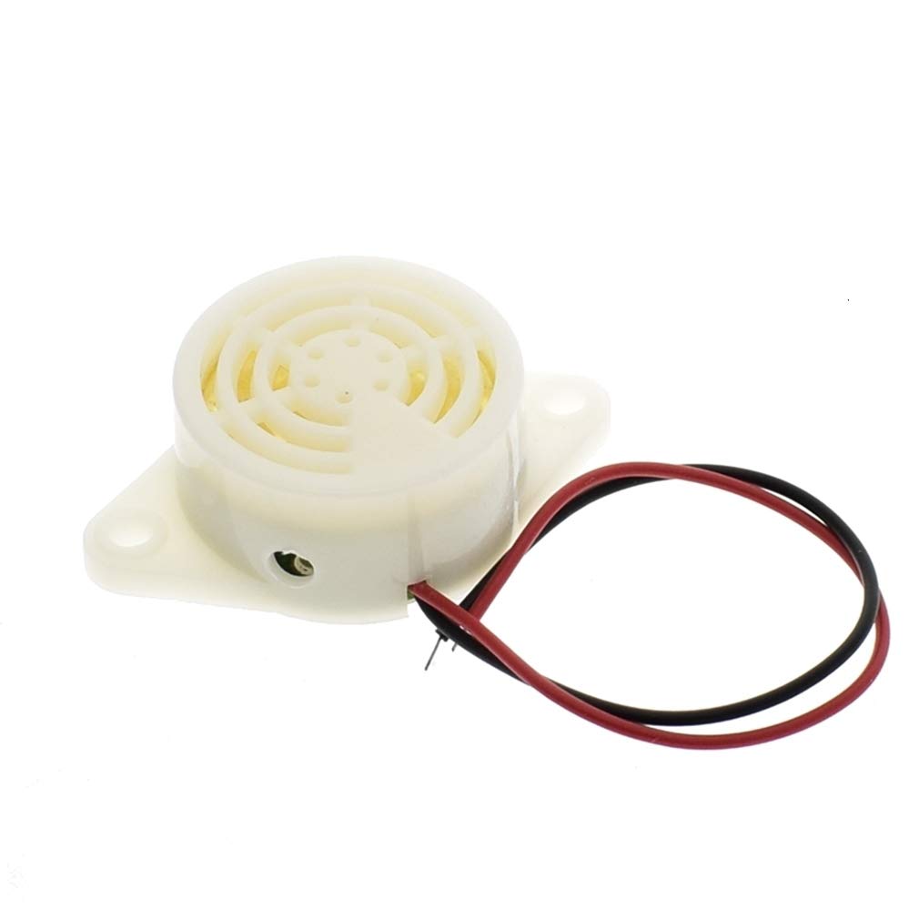 HiLetgo 5pcs 95DB Alarm Buzzer SFM-27 High-Decibel 3-24V 12V Electronic Buzzer Beep Alarm Continuous Beep