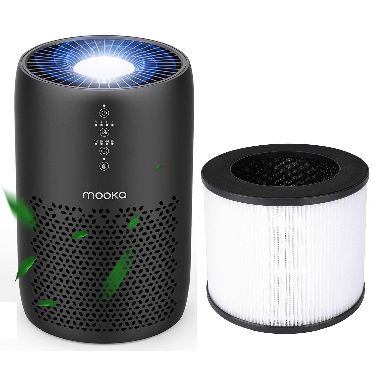 Air Purifier for Home Large Room 861 (Filter pre-installed) Ozone-Free & H13 Replacement Filter Compatible with MOOKA and KOIOS EPI153 Air Purifier