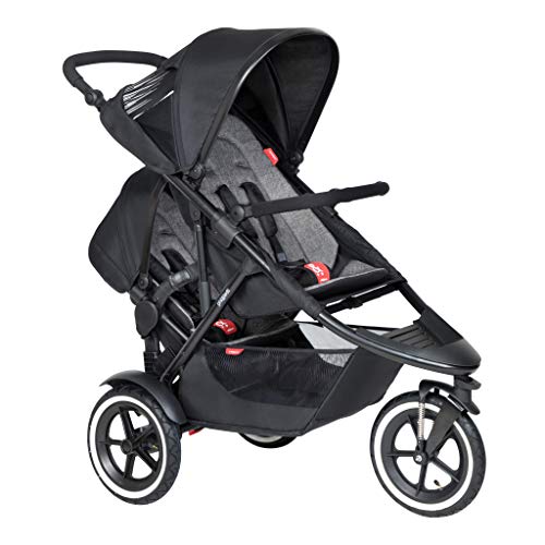 Phil & Teds Sport Buggy with Doubles Kit (Charcoal)