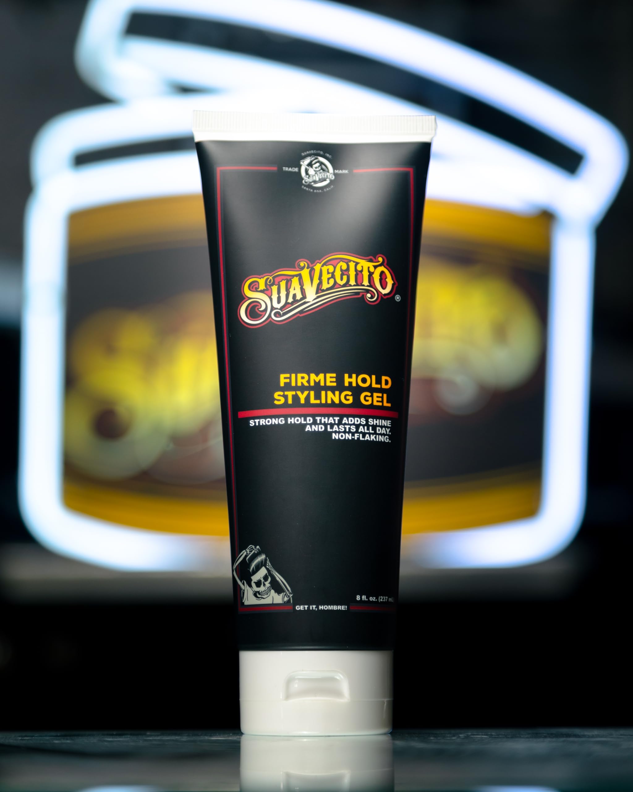 Suavecito Firme Hold Styling Gel 8 oz