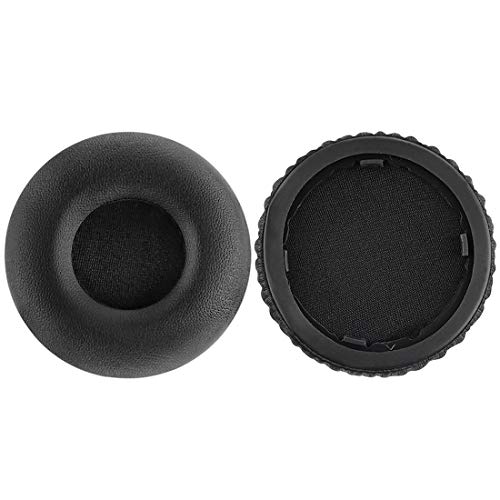 Geekria QuickFit Replacement Ear Pads for Beats Solo Wireless (Solo Bluetooth) Headphones Ear Cushions, Headset Earpads, Ear Cups Cover Repair Parts (Black)