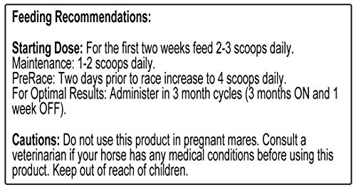 EPO Equine Formula 30 Servings Equine Endurance Supplement 3.38 oz.