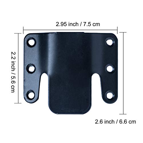 LazyMe Universal Sectional Sofa Interlocking Sofa Connector Bracket with Hardware- 2 Sets, 4 Piece