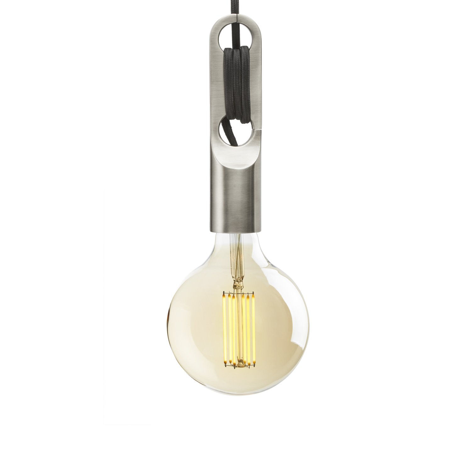 6W LED Edison Globe Bulb with Antique Gold Tint - Large G40 Vintage Filament Light Bulb, E26 Base, Fully Dimmable with Warm White Light, Bedford Collection