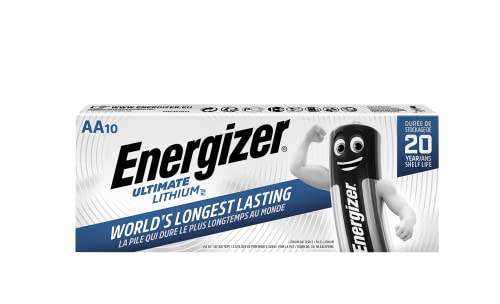 Energizer 634352 AA Ultimate Lithium Battery (Pack of 10)