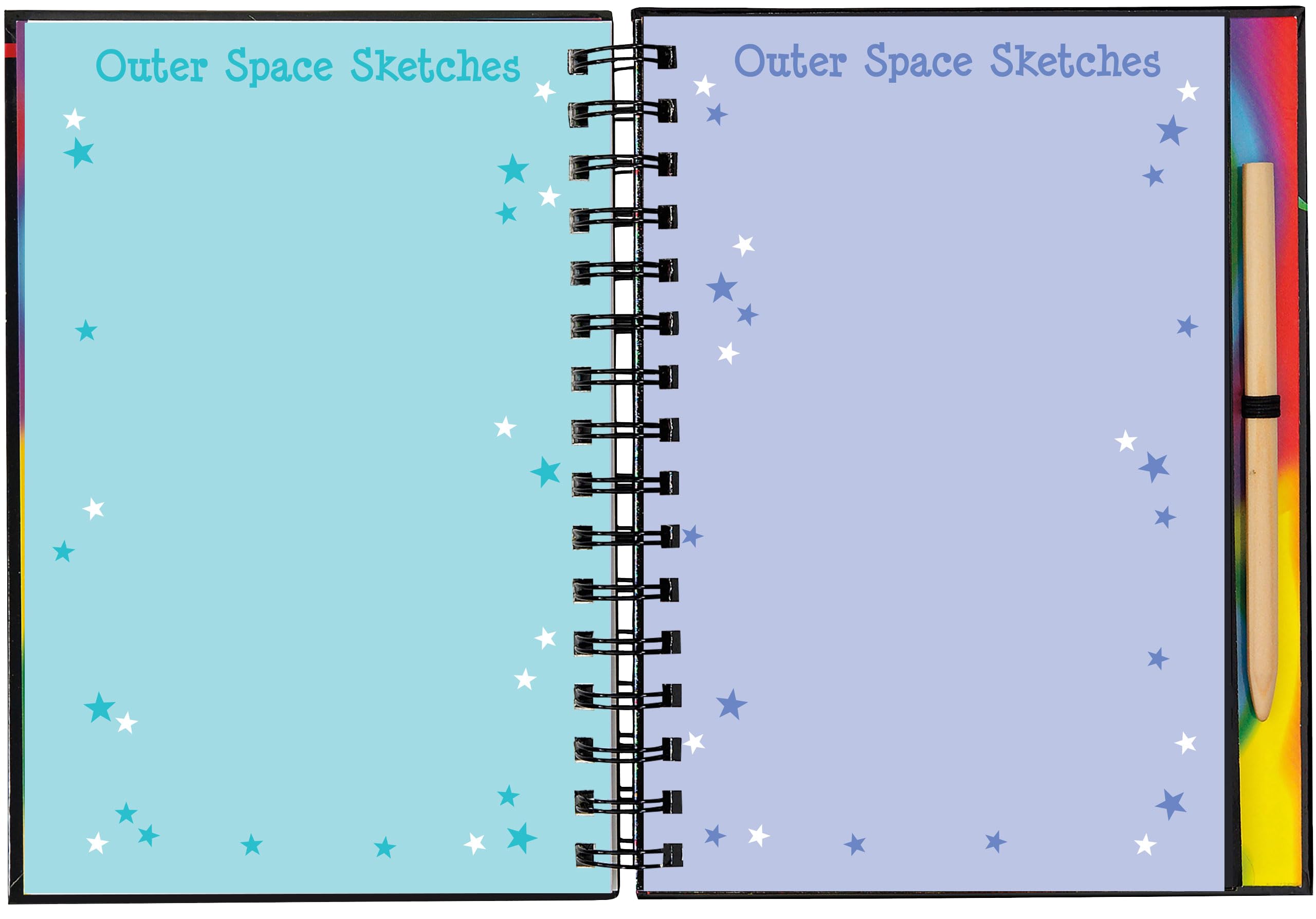 Scratch & Sketch Outer Space (Trace Along)