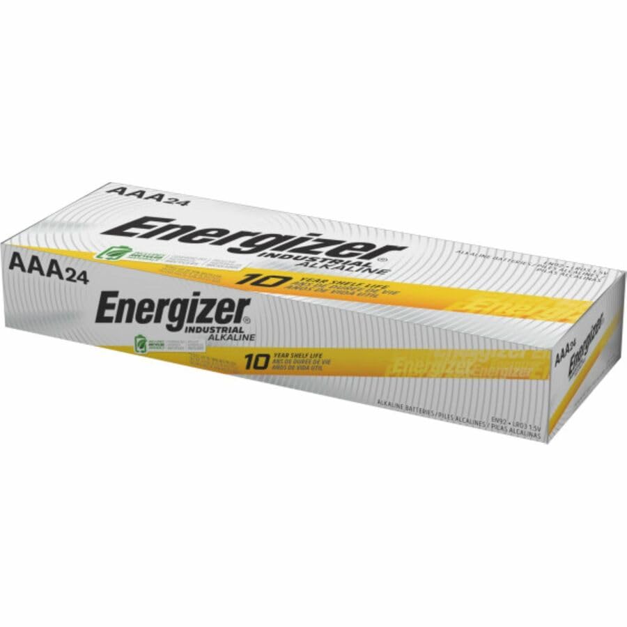 Energizer Industrial Alkaline AAA Batteries - 24 Count (Pack of 6)