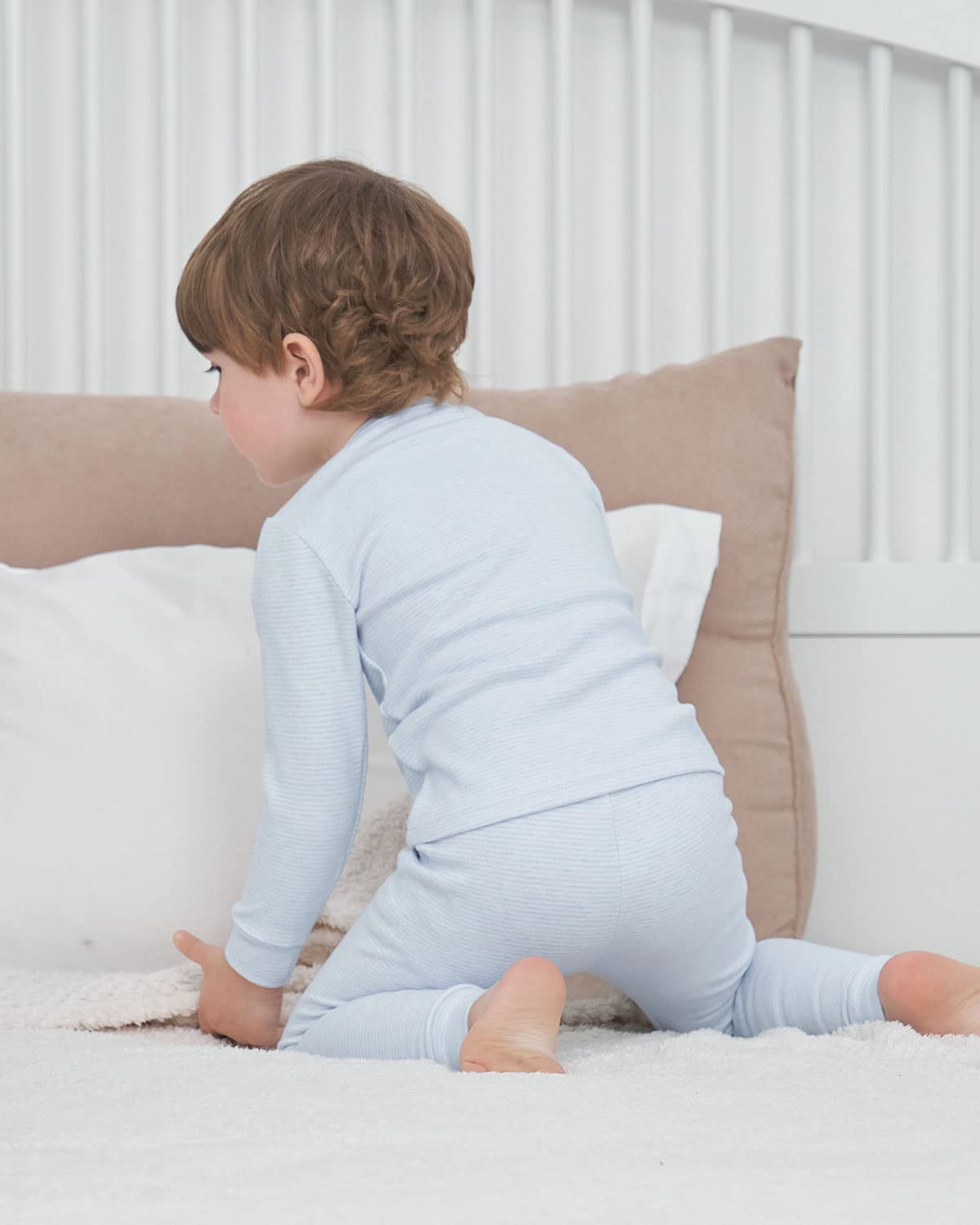 Enfants Chéris Toddler Thermal Underwear for Boys Pajamas 3T Blue Stripes