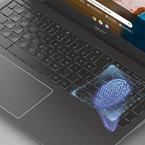 Acer Chromebook Enterprise 515 Laptop | Intel Core i3-1115G4 | 15.6" Full HD IPS Touch Display | 8GB LPDDR4X | 128GB NVMe SSD | microSD | Intel Wi-Fi 6 | Backlit Keyboard | Chrome OS | CB515-1WT-32RB