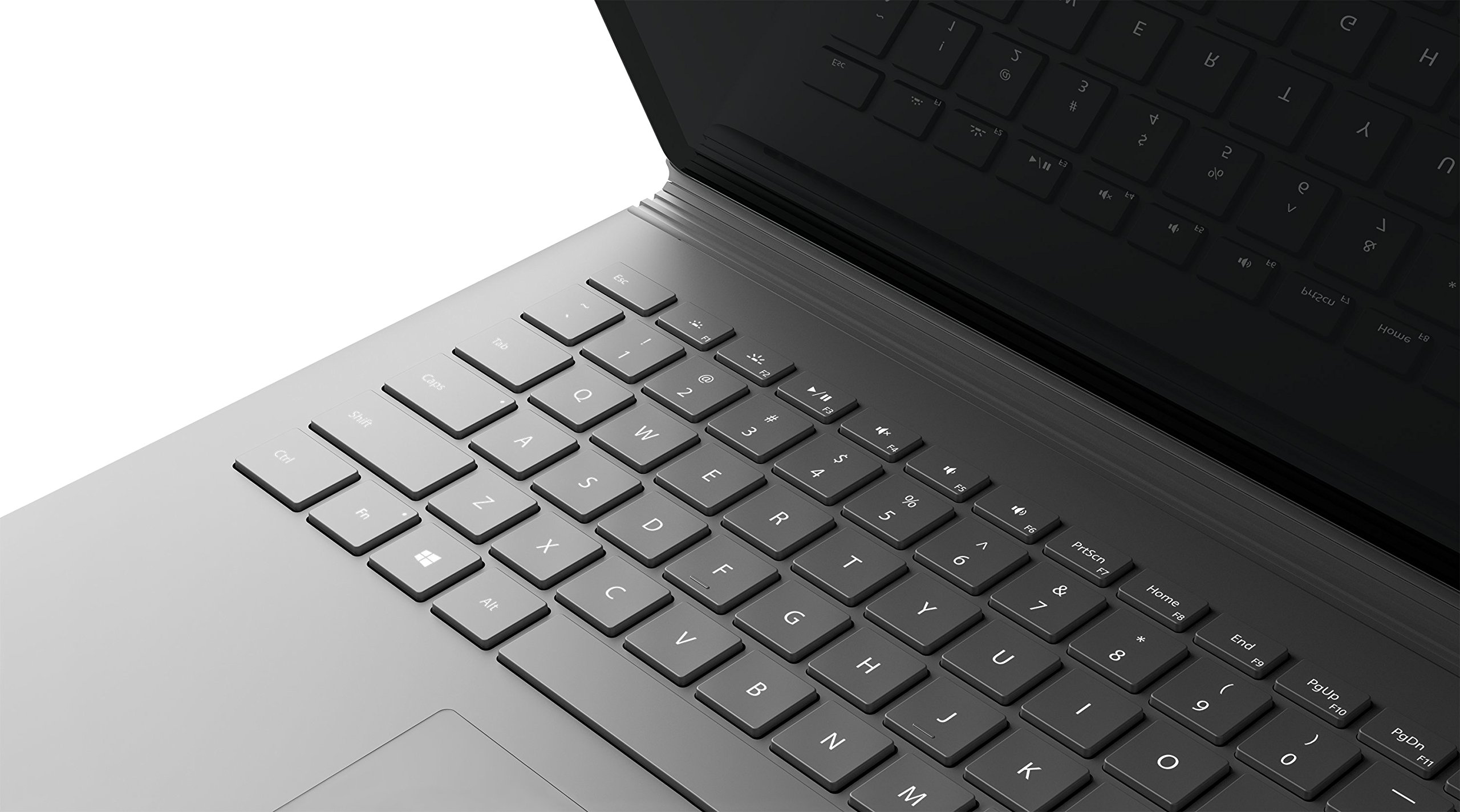 Microsoft 13.5" Touchscreen Surface Book - QWERTY UK (Intel Core i7, 8GB RAM, 256GB SSD, Windows 10 Pro) - International Version with No Warranty (Silver)