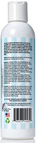 TotLogic Kids Shampoo & Conditioner Set - Sulfate and Paraben Free, Phthalate Free, Non-Toxic Plant Based Natural Formulas - Gentle & Hypoallergenic for Senstive Skin, Scented With Essential Oils