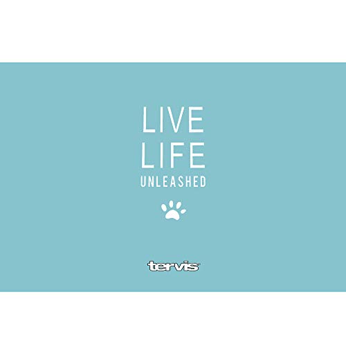 Tervis Live Life Unleashed Triple Walled Insulated Tumbler, 30oz Legacy, Clear and Black Slider Lid