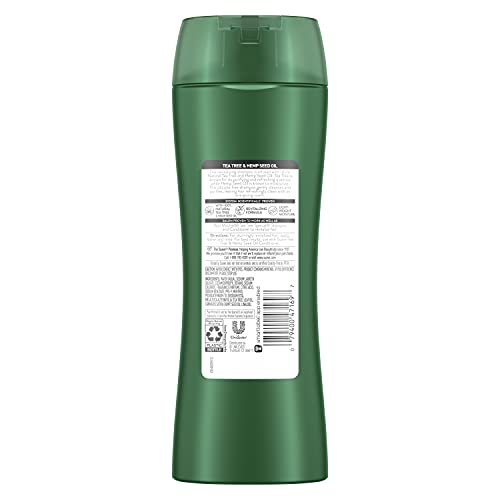 Suave Clarifying Shampoo for Oily Hair Tea Tree Hemp Seed Oil Paraben Free 12.6 oz