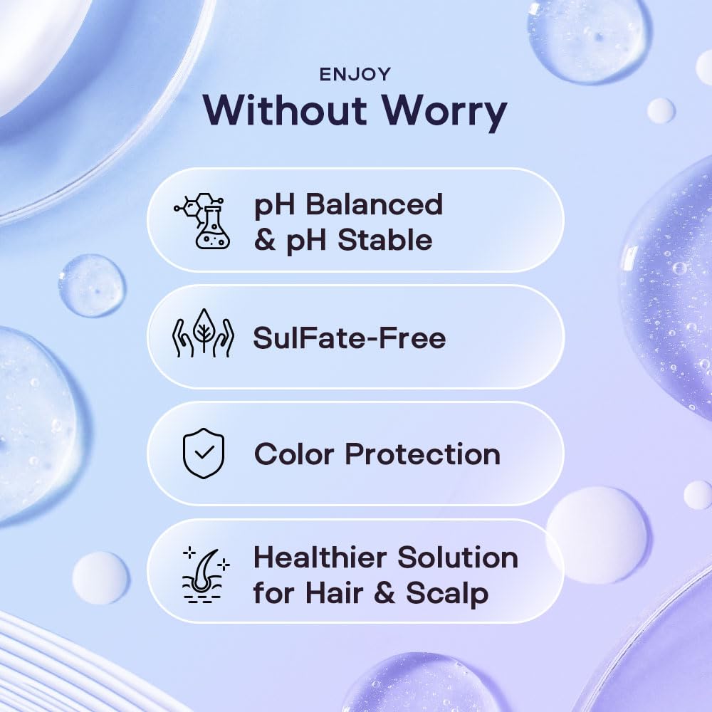 Enjoy Hydrating Shampoo 10.1 Fl Oz 300 mL | Eliminates Frizz & Detangles Dry, Brittle or Chemically Treated Hair | Color-Safe | pH 4.5-5.5 | Sulfate-Free