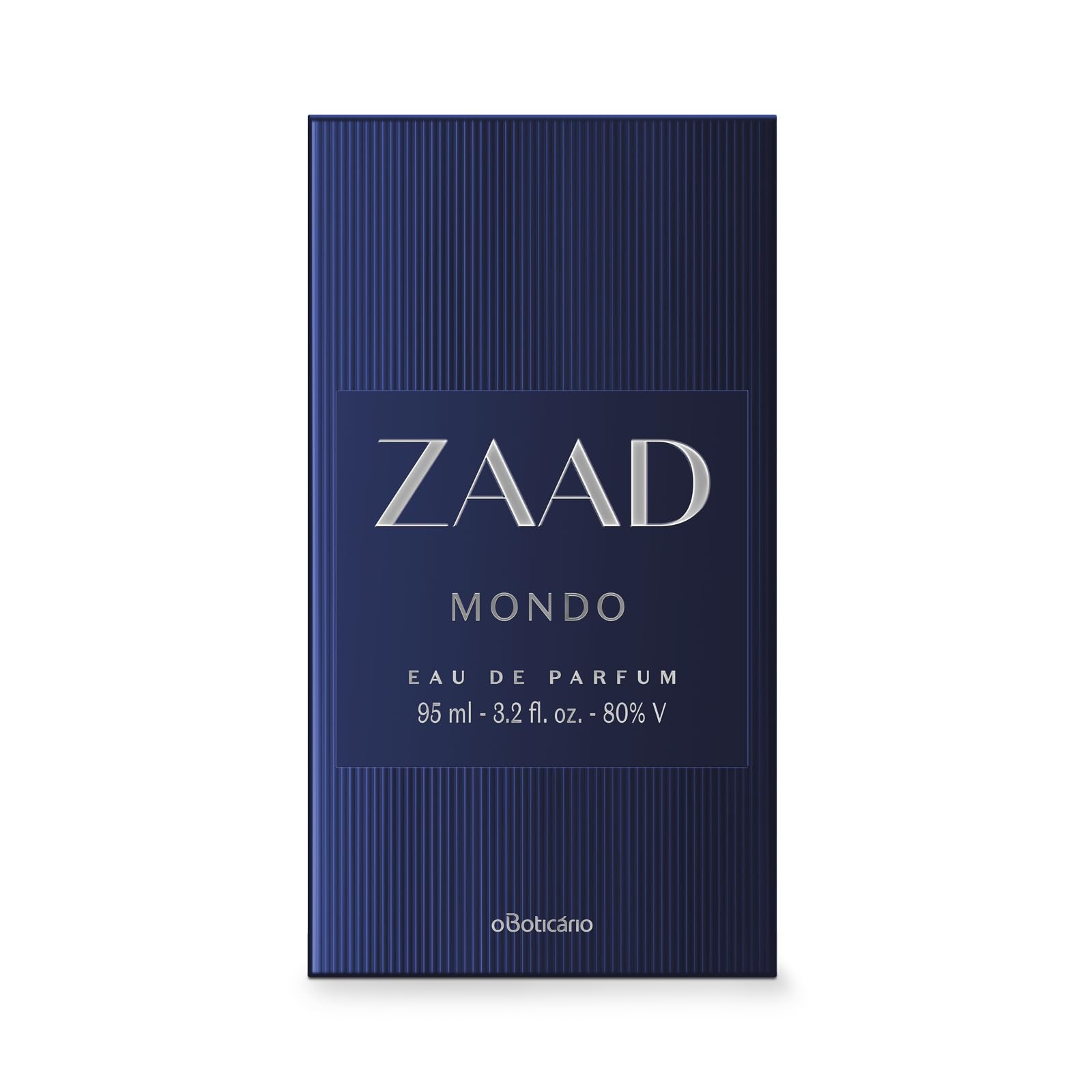 O BOTICARIO Zaad Mondo Eau de Parfum Long Lasting Premium Perfumes for Men | Fresh & Woody Men's Fragrance (3.2 fl oz | 95ml)