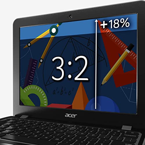 acer Flagship Chromebook 12" HD+ Display Laptop for Student, Intel Celeron N4020 Up to 2.8GHz, 4GB LPDDR4, 32GB eMMC, Webcam, WiFi 5, Zoom Meeting, Chrome OS w/Accessories