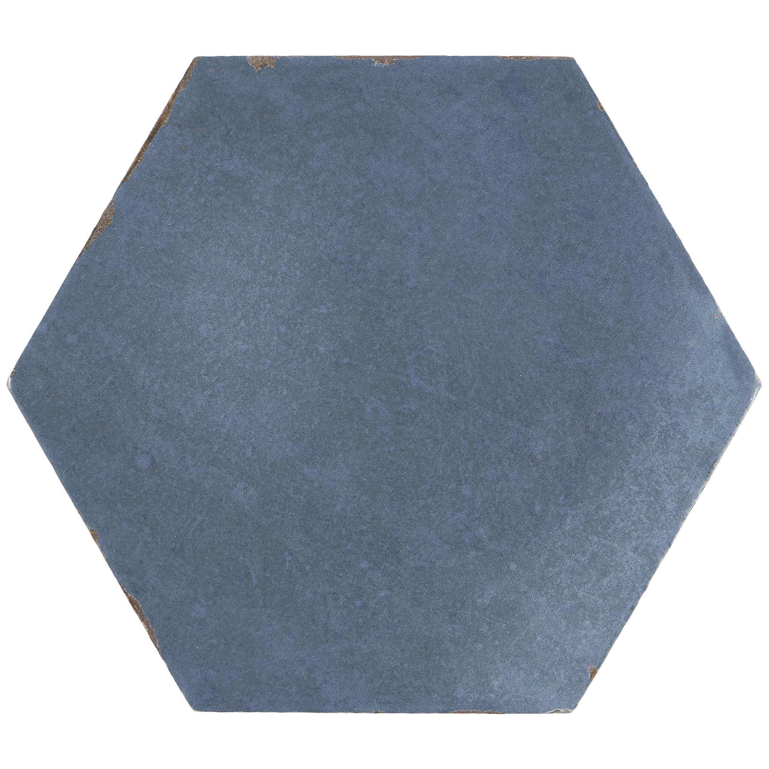 Alexandria Denim Blue 5.5 in. x 6 in. Porcelain Floor and Wall Tile (5.38 Sq. Ft. / Case)