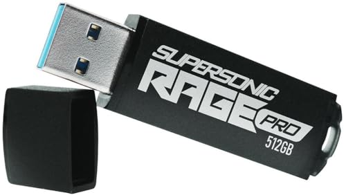 Patriot Memory Supersonic Rage Pro 128GB USB 3.2 Gen 1 High-Performance Flash Drive
