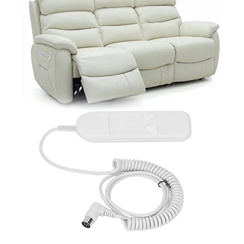 8 Pin 2 Button Lift Chair Hand Control Power Recliner Hand Control Remote Handset Controller t Power Recliner Lift Chairs Controller for Lift Chair Power Recliner Lazy Boy Recliners