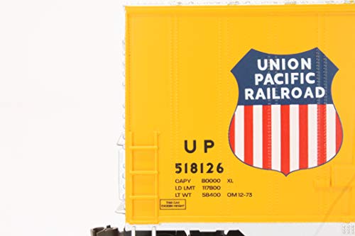 Bachmann Trains - High-Cube Box Car with Sliding Door - Union Pacific® - HO Scale Silver
