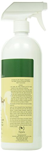 Espana Silk ESP1120E Specially Formulated Silk Protein Detangler for Horses, 33.82-Ounce