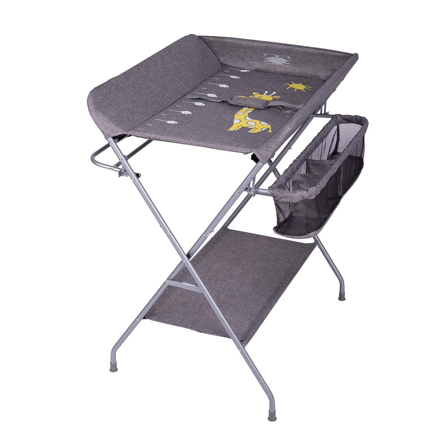 Kinfant Portable Baby Changing Table - Folding Diaper Station Nursery Organizer for Infant